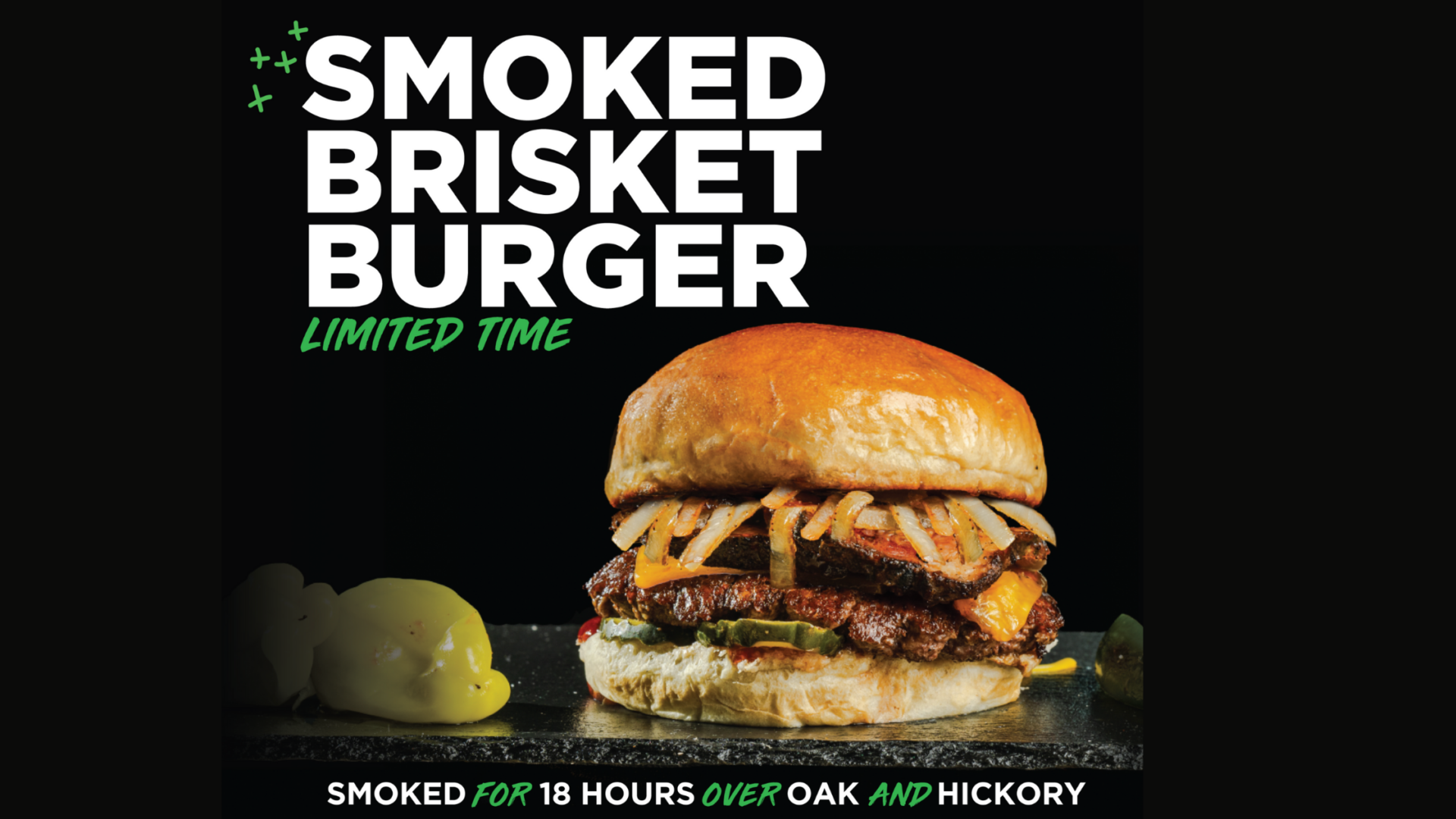 New Smoked Brisket Burger at Burger Boss for a Limited Time