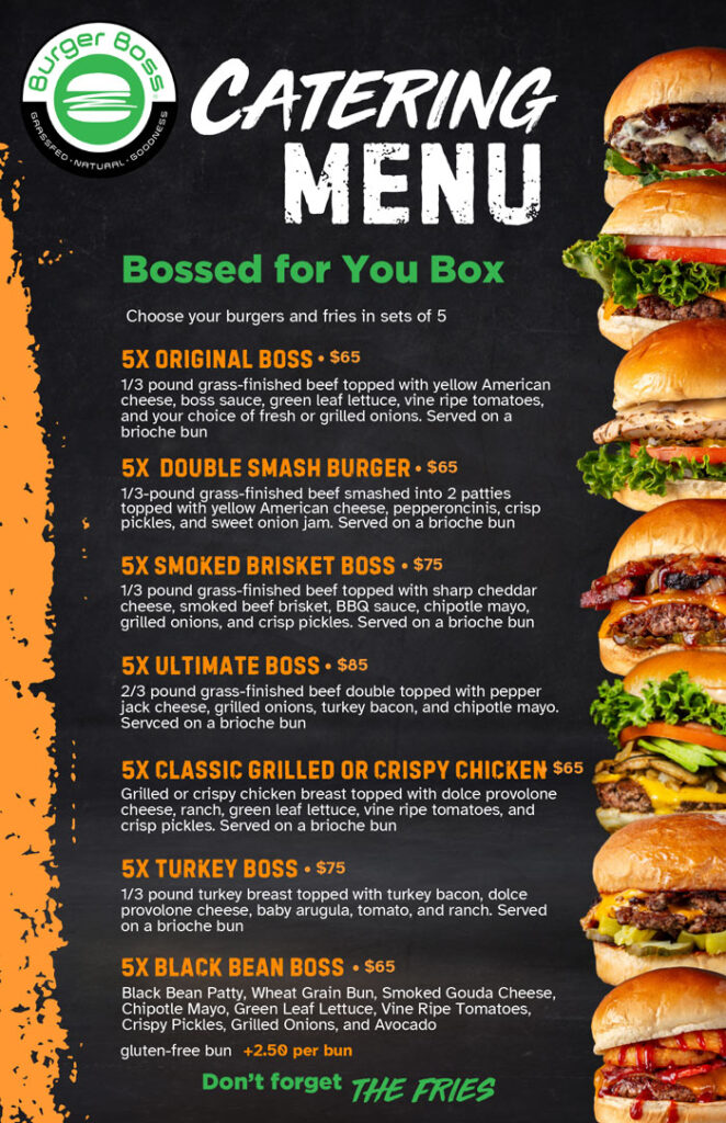 Catering - Burger Boss